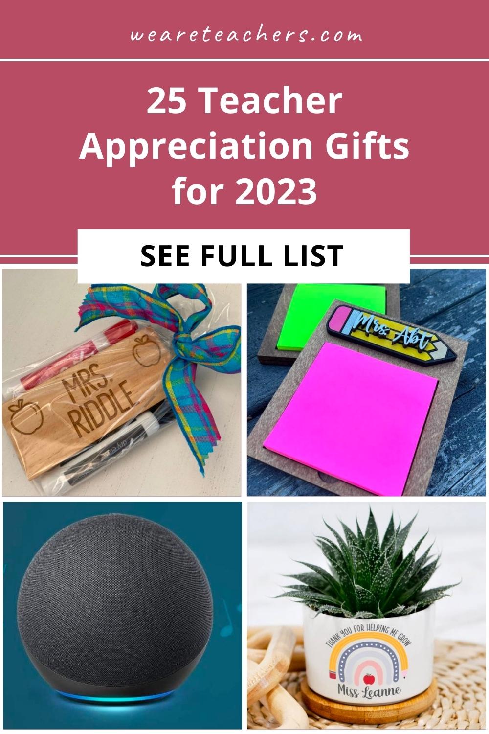 25 Teacher Appreciation Gifts That Will Actually Be Appreciated - Universal Mentors Association