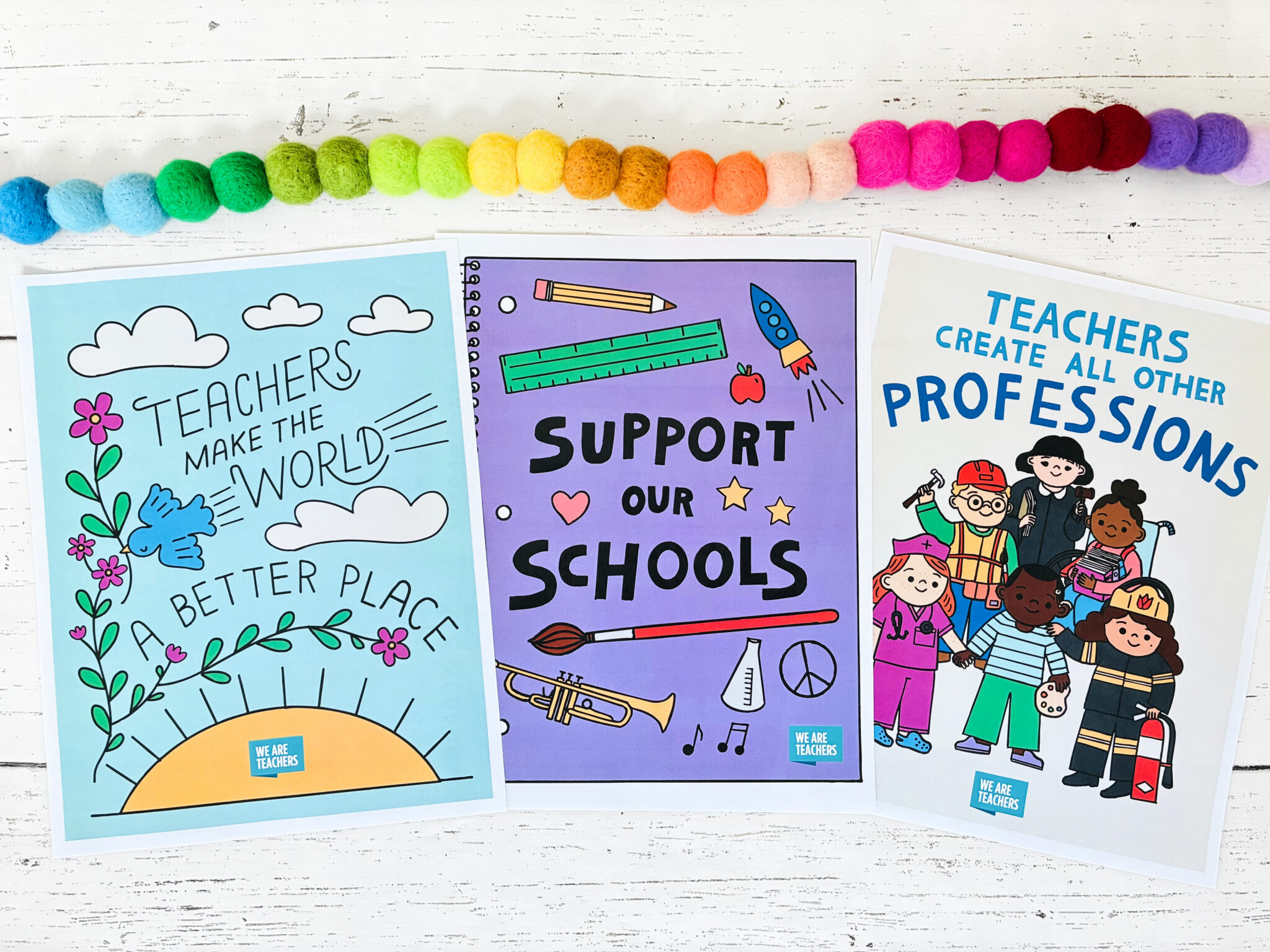Teacher Appreciation Poster Bundle (Free Printables)