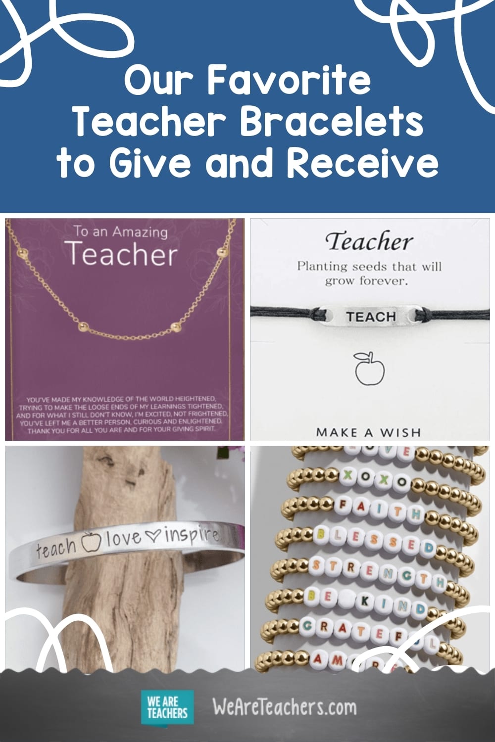 Best Teacher Bracelets to Give and Receive - WeAreTeachers