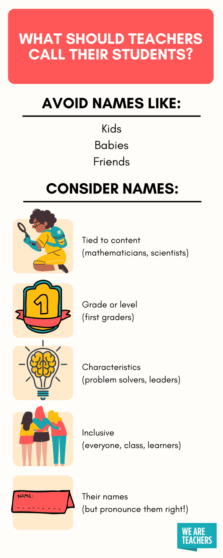 If You're Still Calling Your Class These 3 Things, It's Time To ...