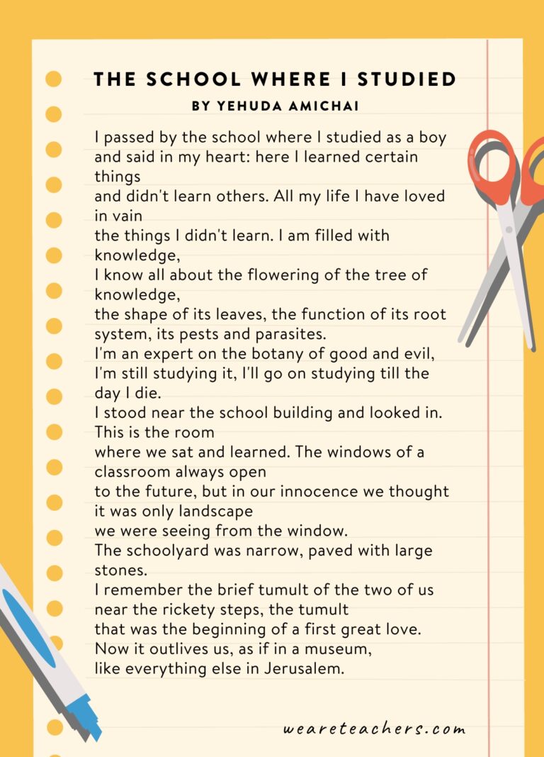 40 of Our Favorite Poems About Teaching