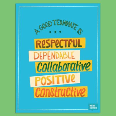 Teamwork Poster Set: Free Download for Classrooms