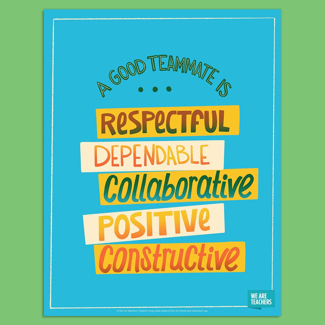 Free Teamwork Poster Bundle to Set the Tone of Collaboration in Your ...