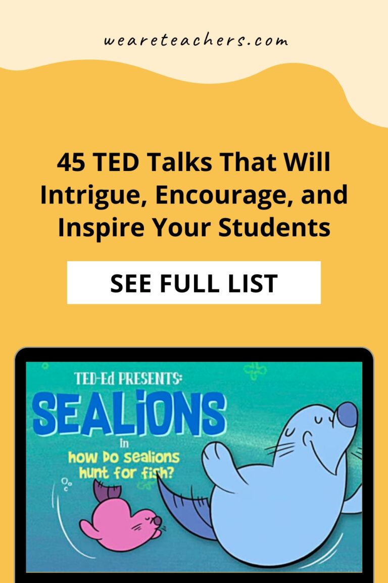 45 Must-Watch TED Talks Students Will Love