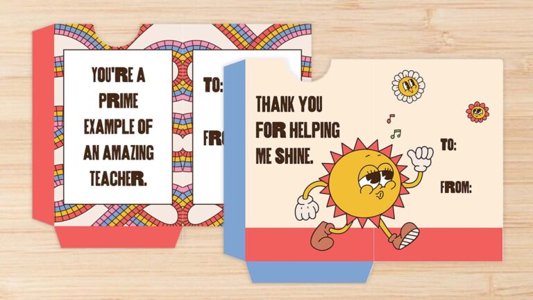 19 Free Printable Teacher Thank-You Cards