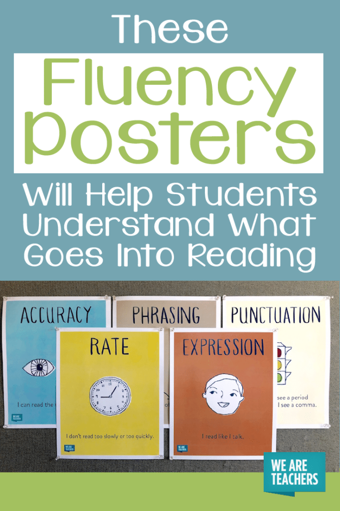 Fluency Posters - Free Download for the Classroom