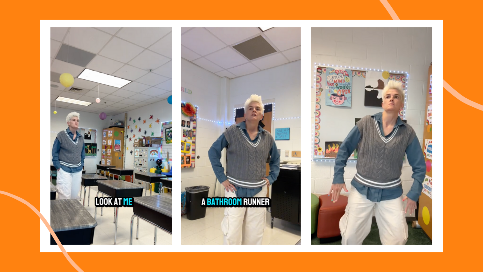 This Hilarious TikTok Teacher Monitoring a Standardized Test Is All of Us