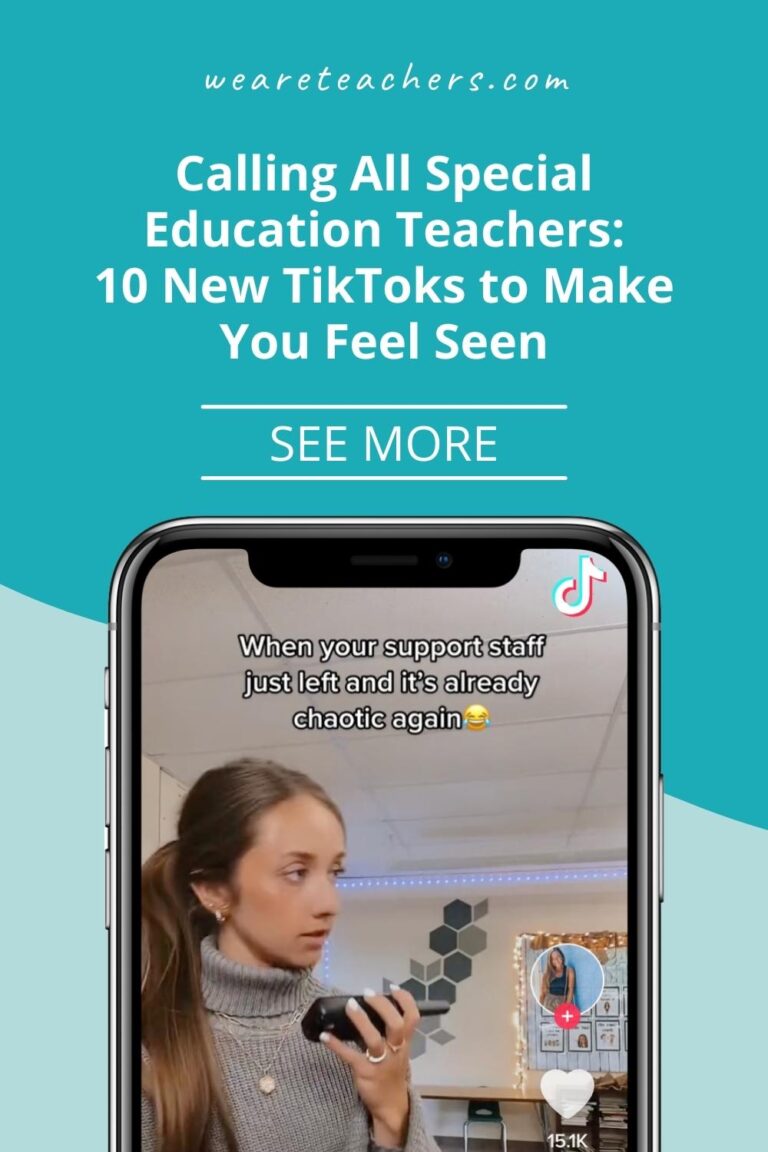 Special Education Teachers: 10 TikToks to Make You Feel Seen