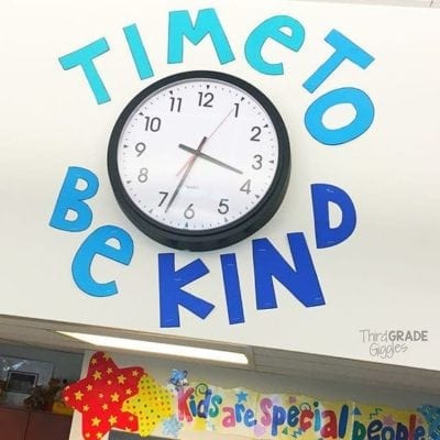 Classroom Clock Decor and Upgrade Ideas - WeAreTeacehrs
