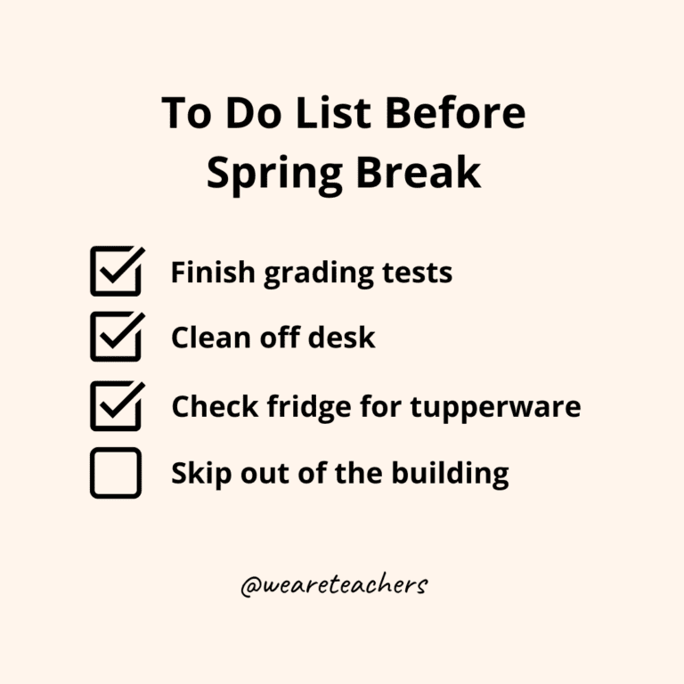 12 Hilarious Spring Break Memes for Teachers