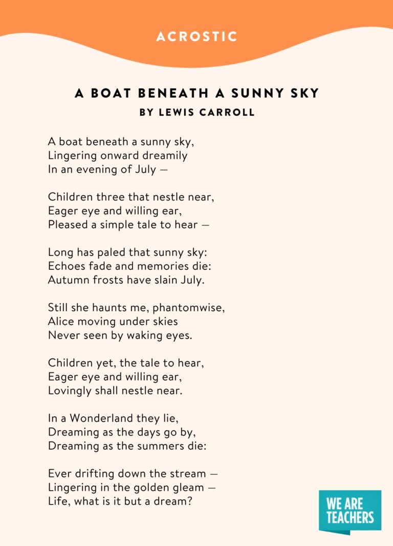 24 Types of Poetry, With Poem Examples (Plus Free Printables) - August 2025