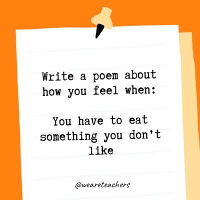 200+ Unique Poem Ideas and Prompts To Help Kids and Teens Get Started ...