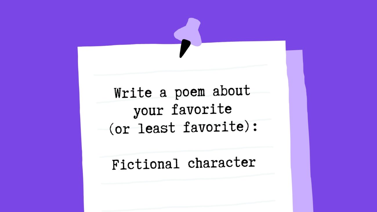 200+ Unique Poem Ideas and Prompts for Kids and Teens