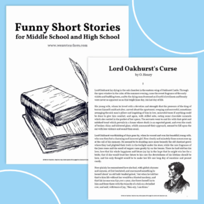 21 Best Funny Short Stories To Teach in Middle and High School