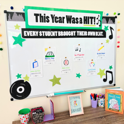 End-of-Year Bulletin Board Printables