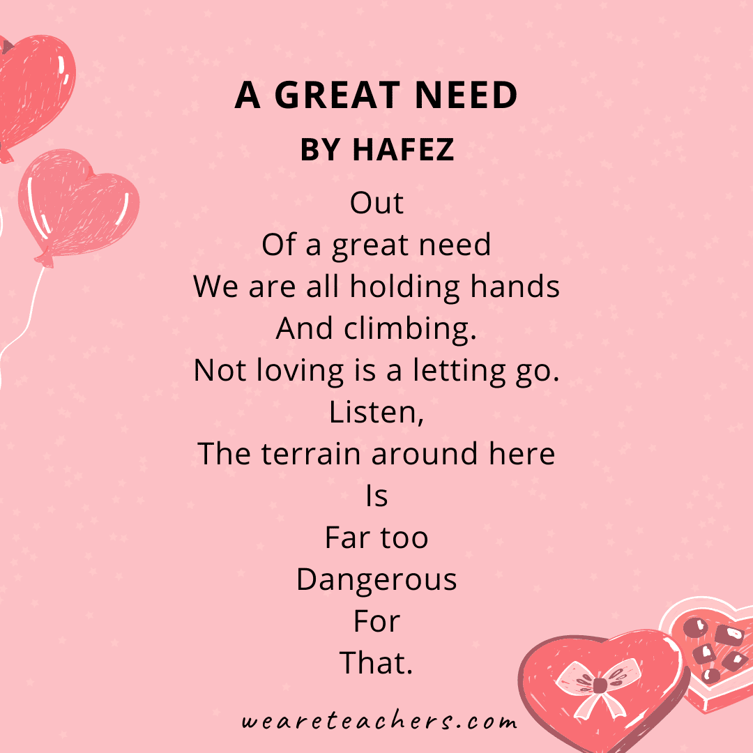 Valentine's Day Poems for Kids of All Ages and Grade Levels