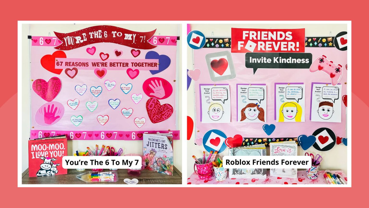Free Valentine’s Day Bulletin Board Kits