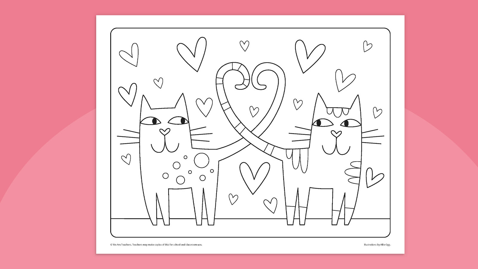 Valentine's Day Coloring Pages: Grab Our Free Download - We Are Teachers