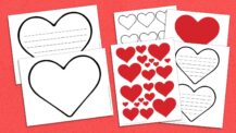 Free Printable Heart Bundle