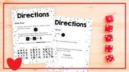 Free Printable Valentine's Day Centers for the Classroom - Math & Literacy