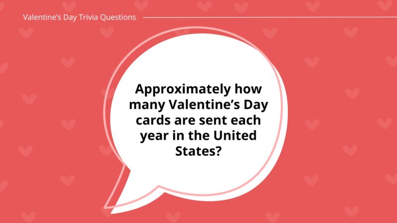 80 Valentine's Day Trivia Questions (and Answers) You'll Love