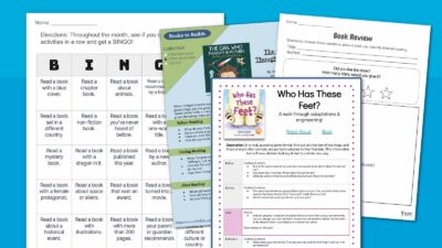 Free Activities for National Reading Month