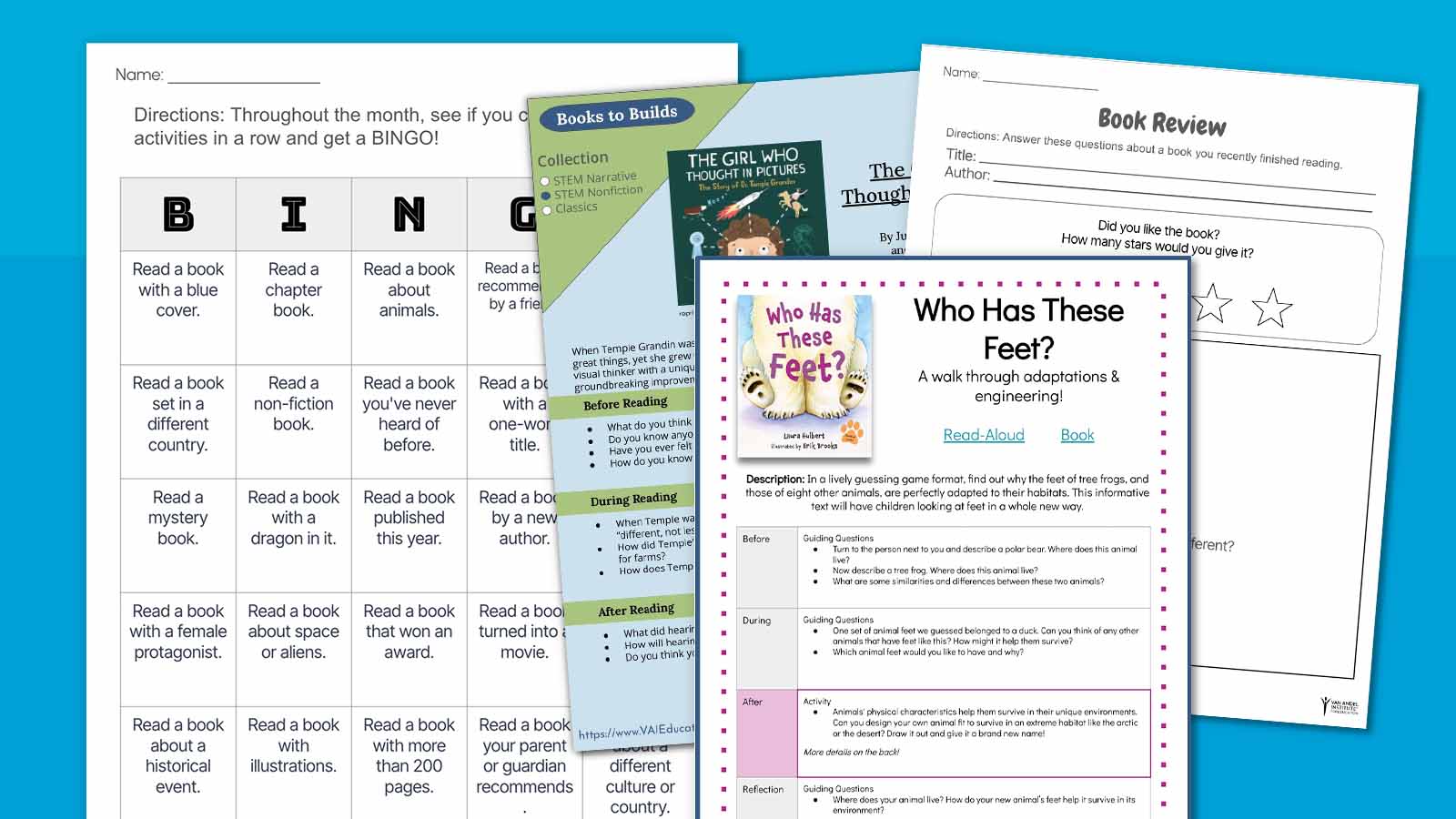 Free Activities for National Reading Month - Honct.com