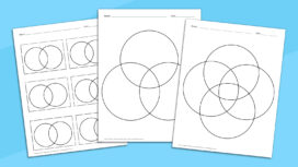 Free Venn Diagram Template Bundle