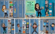 Teachers Are Creating Their Virtual Bitmoji Locker!