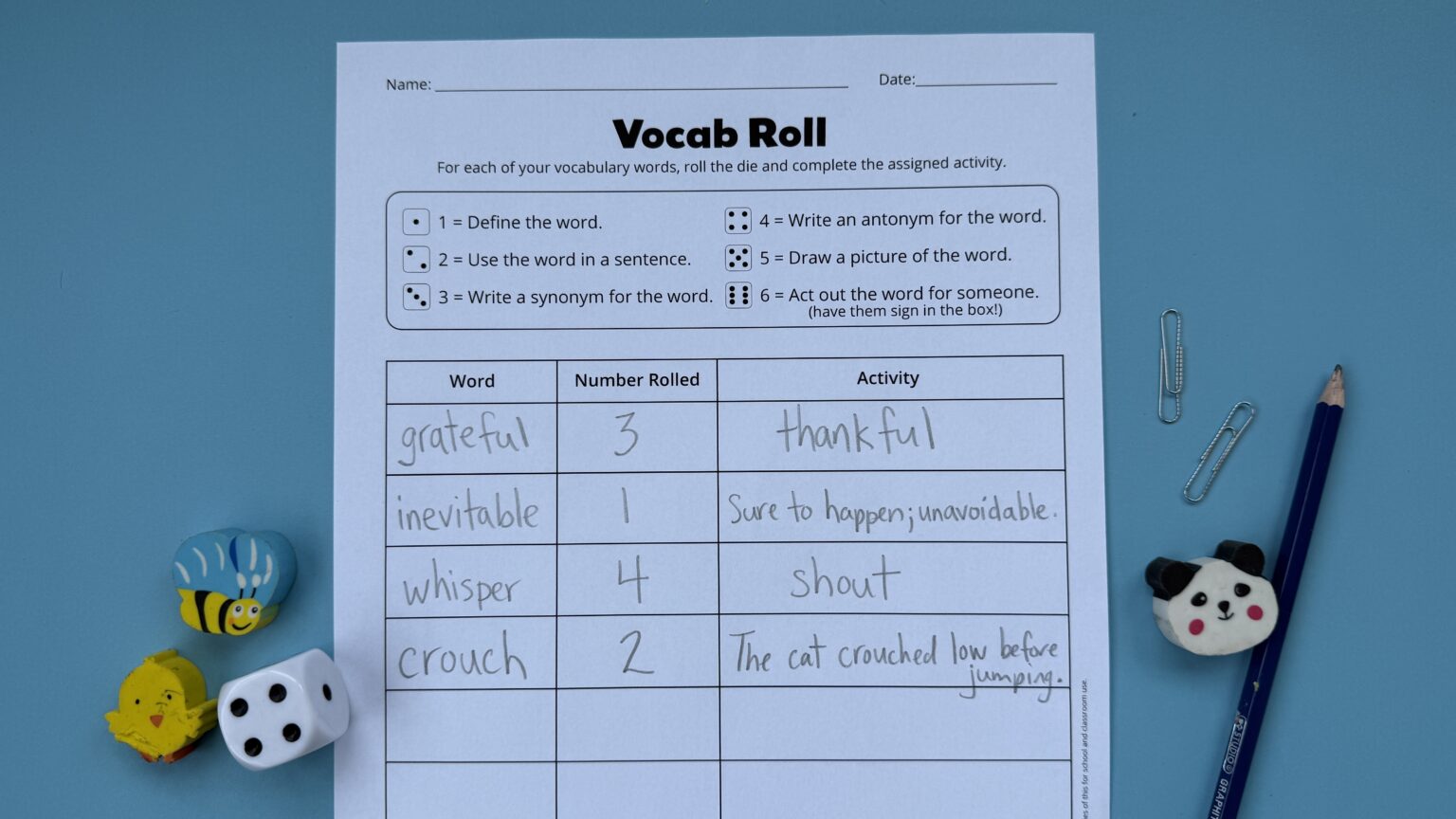 36 Meaningful Vocabulary Activities for Every Grade