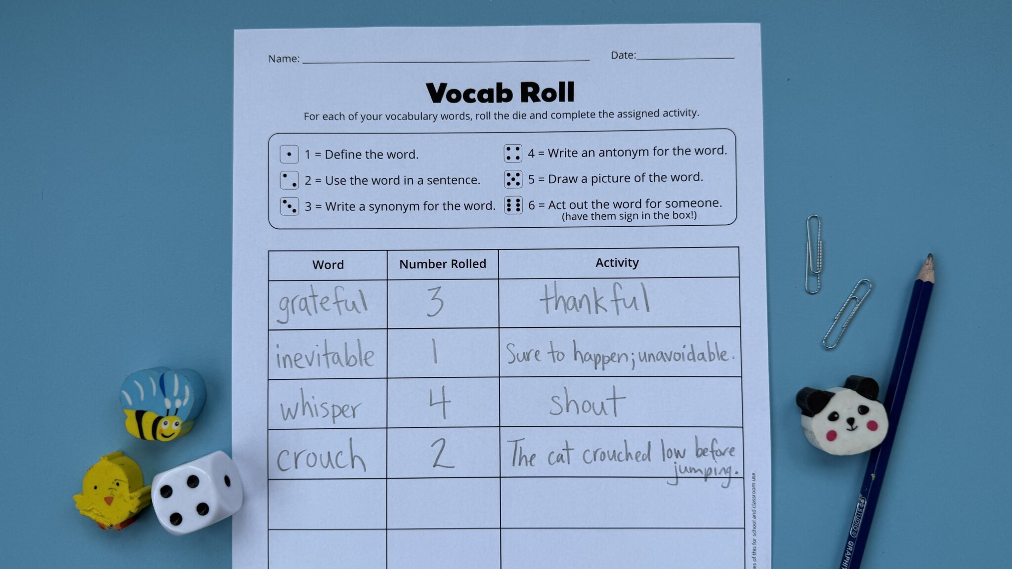 36 Meaningful Vocabulary Activities for Every Grade