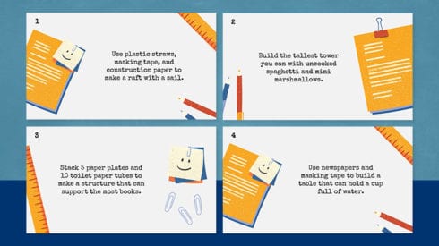 25 Second Grade STEM Challenges To Help Kids Think Creatively