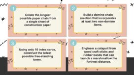 25 Fun and Easy Fourth Grade STEM Challenges (Free Printable!)