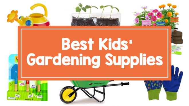 The Best Kids' Gardening Supplies From Wheelbarrows to Watering Cans