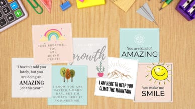 Free Printable: Motivational Cards for Students - We Are Teachers