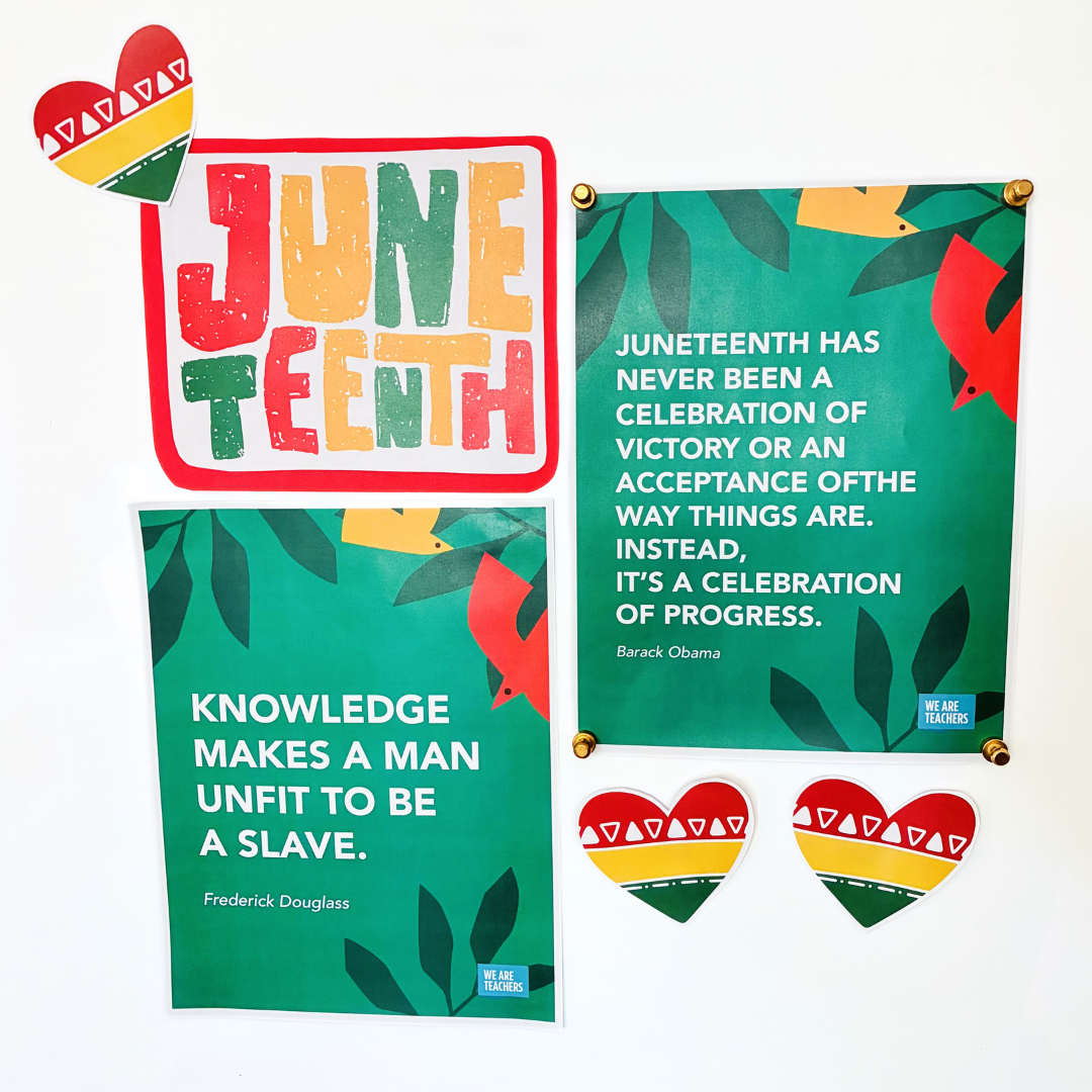 Free Printable Juneteenth Posters for the Classroom