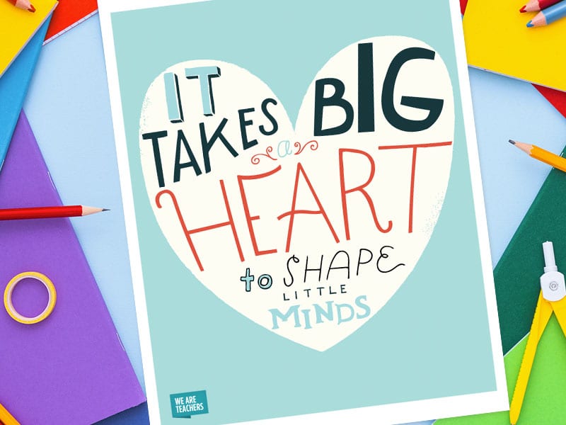 Free Inspirational Teaching Posters To Save and Print