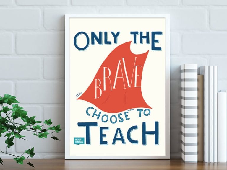 Free Inspirational Teaching Posters To Save and Print