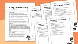 25 Famous Walt Whitman Poems (Free Printables)