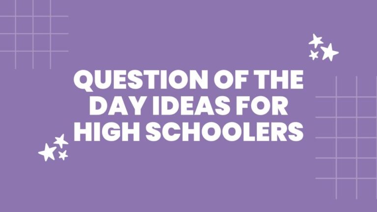 270+ Unique Question of the Day Ideas for Kids of All Ages - My Blog