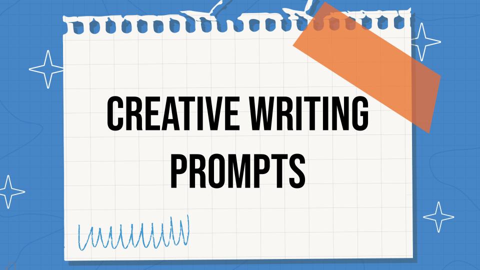 100 Interesting Writing Prompts for High School