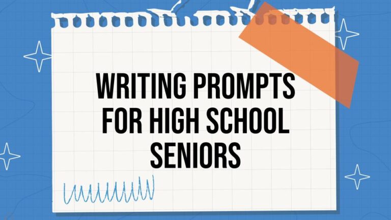 100 Interesting Writing Prompts for High School