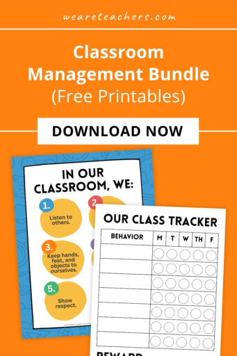 Classroom Management Plan Printable Bundle