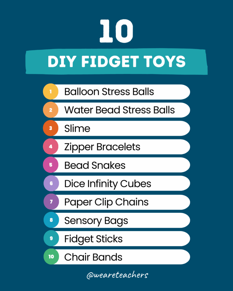 20+ DIY Fidget Toys That Are Easy and Inexpensive to Make