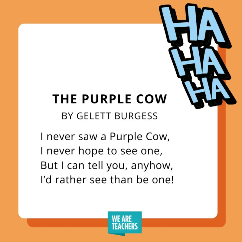 50 Hilariously Funny Poems To Read and Share