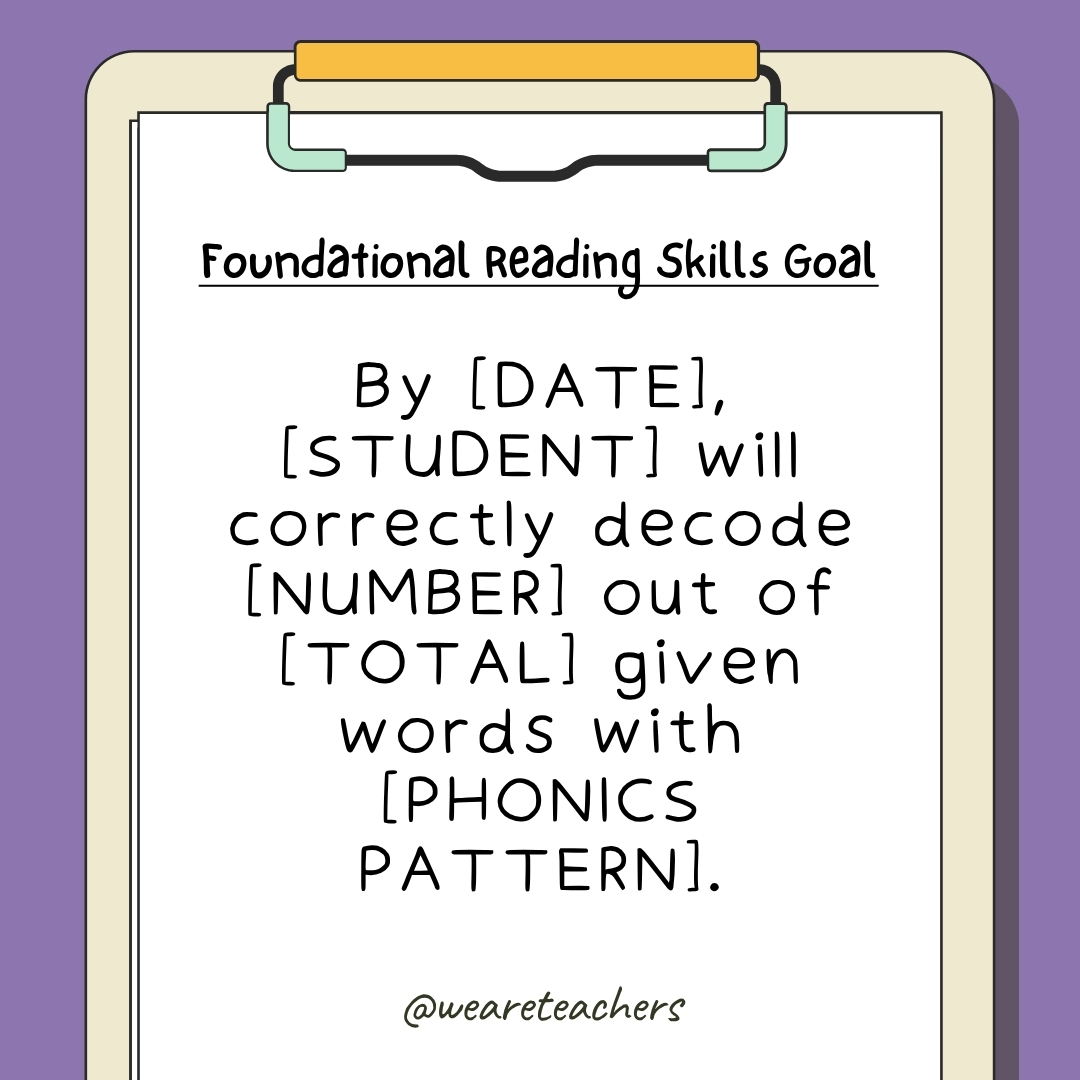 Free IEP Goal Bank With 175+ Goals & Printable Tracking Sheets - July 2025