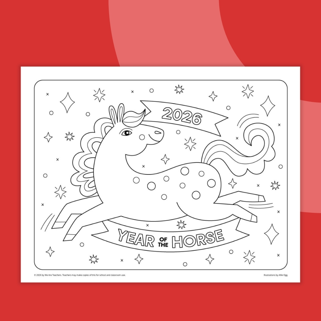 Lunar New Year 2026 Coloring Page: Grab Our Free Download! - We Are ...
