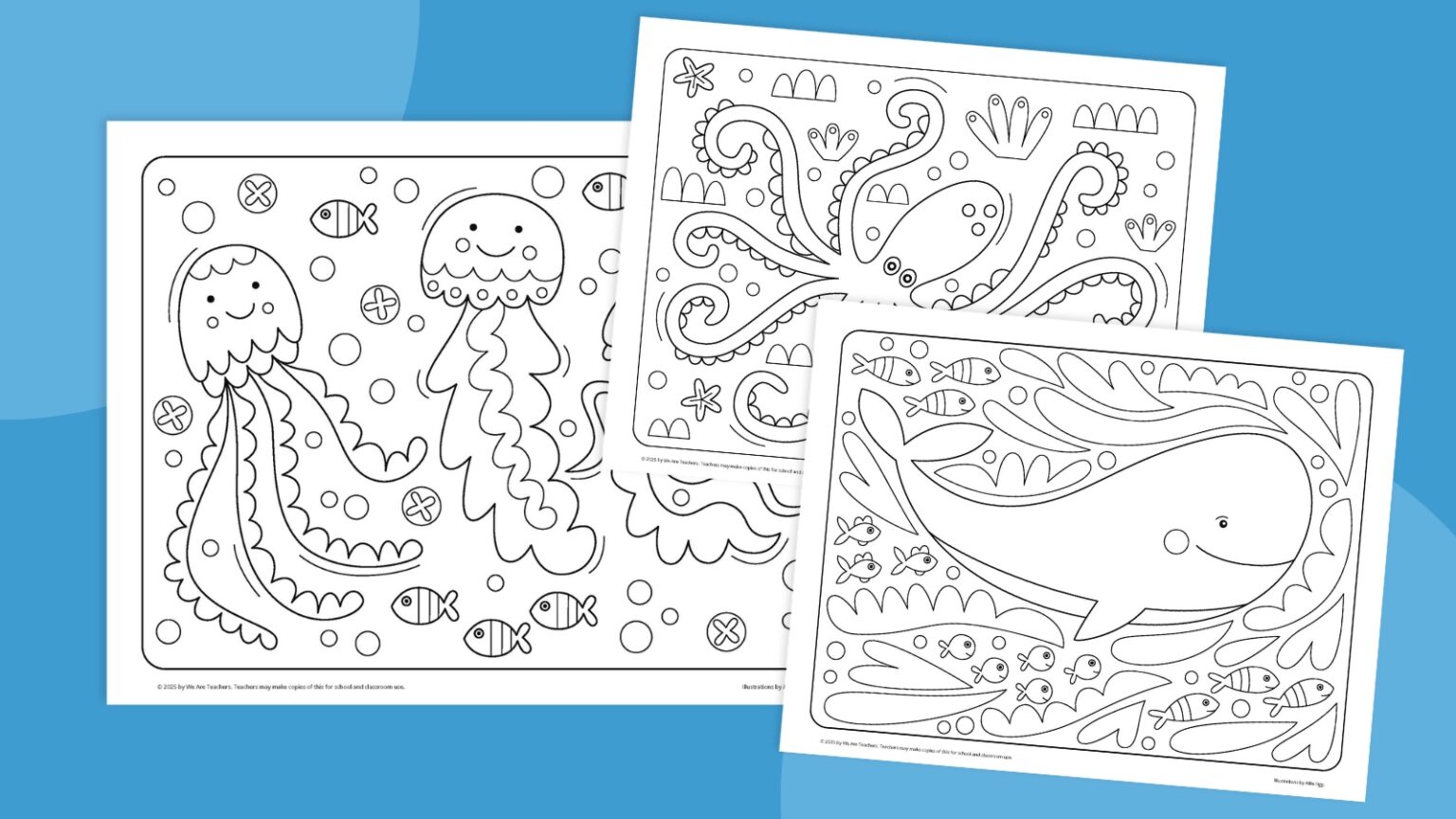 Download Our Free Ocean Coloring Pages
