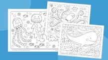 Download Our Free Ocean Coloring Pages