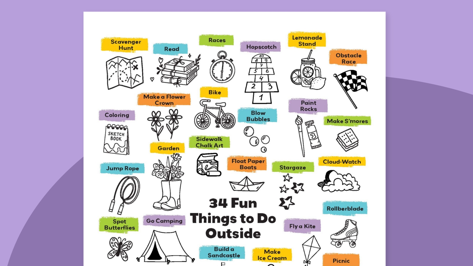 63 Super-Fun Outside Activities for Kids - Asha Modern School